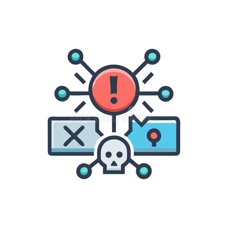 Threat Intelligence Icon for Security Stock Image - Illustration of ...