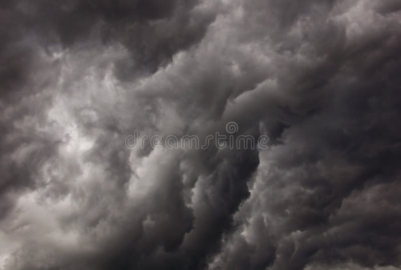 Threatening clouds stock image. Image of storm, cumulus - 18400961