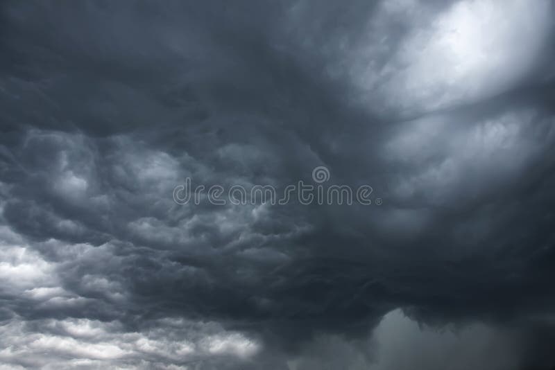 Threatening storm clouds stock image. Image of ominous - 35213867