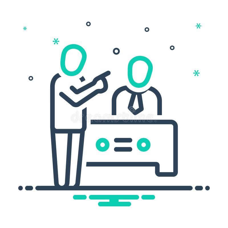 Mix Icon for Threats, Intimidation and Bully Stock Vector ...