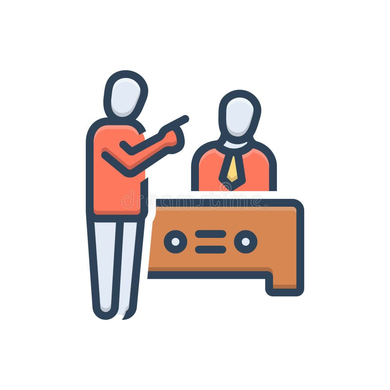 Color Illustration Icon for Threats, Intimidation and Anger Stock ...