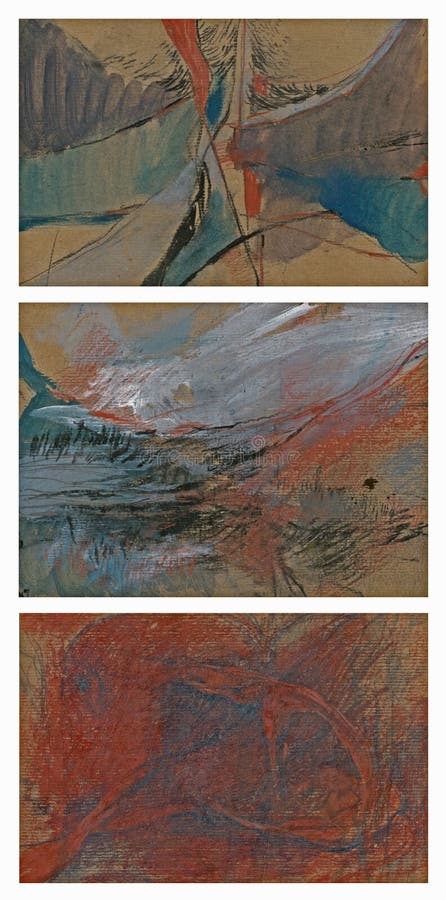 Three figures 2, drawing stock illustration. Illustration of fine - 7193224