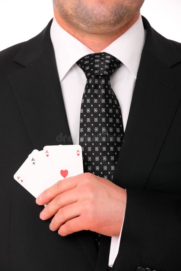 Three aces stock photo. Image of male, game, cheat, concept - 24383670