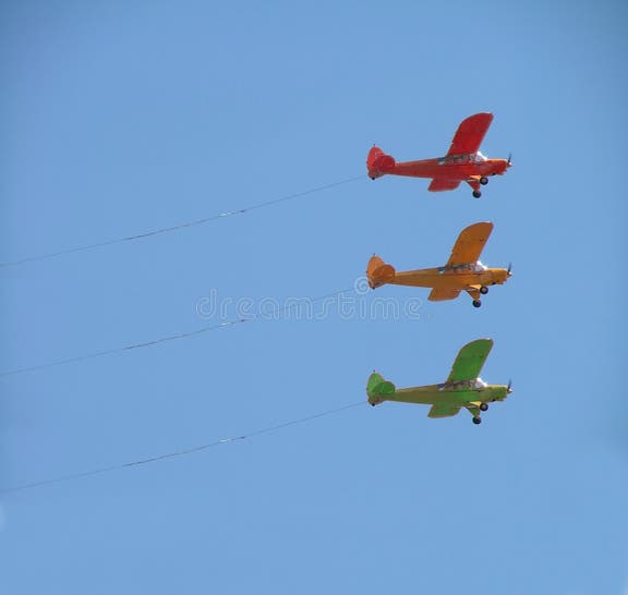 Three airplanes stock photo. Image of land, fear, transportation - 486724