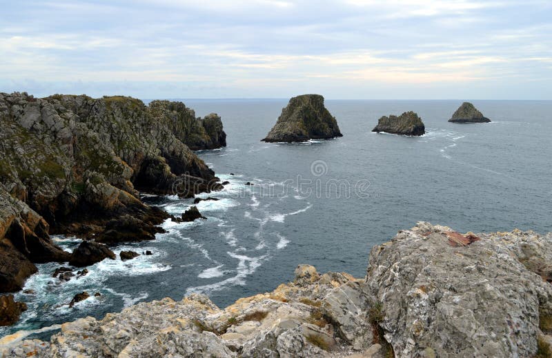 Three aligned rocks stock photo. Image of scenery, europe - 198430128