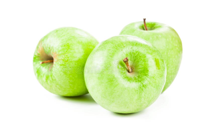 Three apple stock photo. Image of isolated, nutritional - 19122746