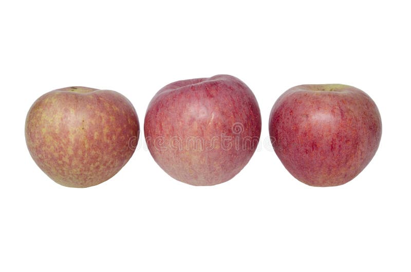 Three apple fruit closeup stock photo. Image of healthy - 31639618