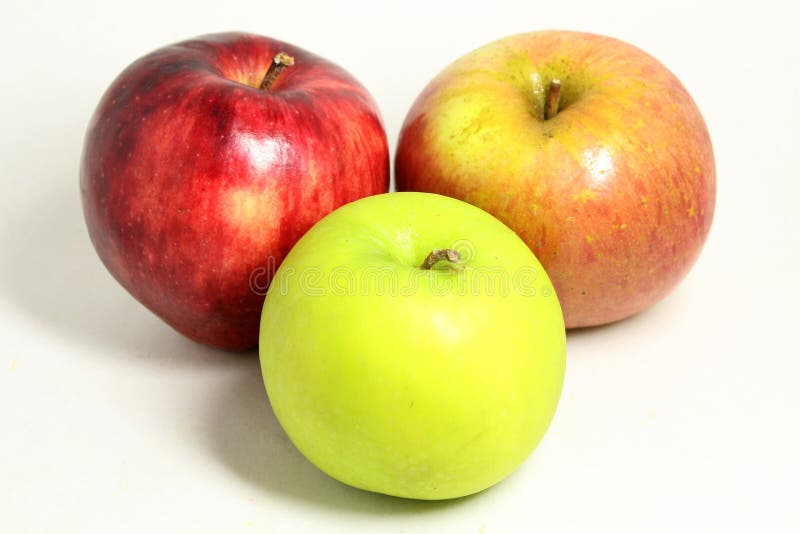 Apple Still Life stock image. Image of fruit, green, form - 67541