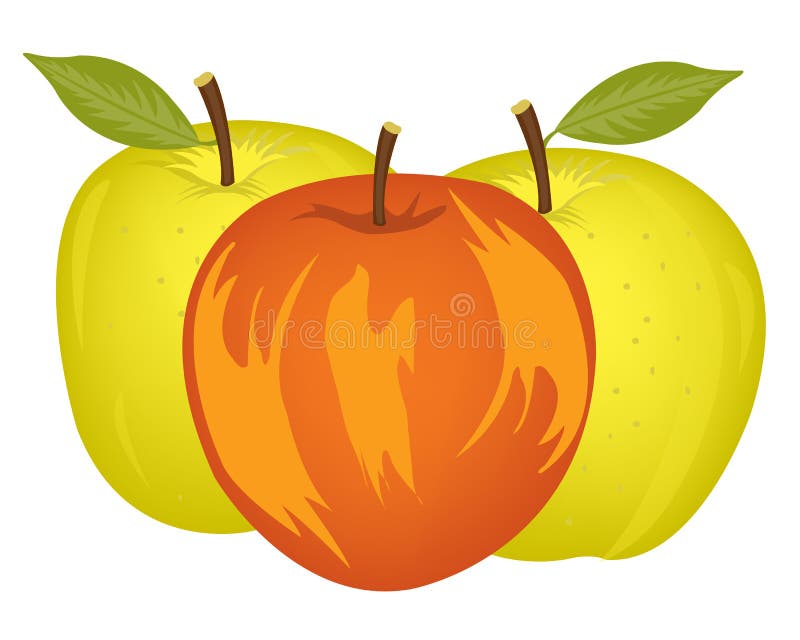Three Apples Stock Illustrations – 574 Three Apples Stock Illustrations ...