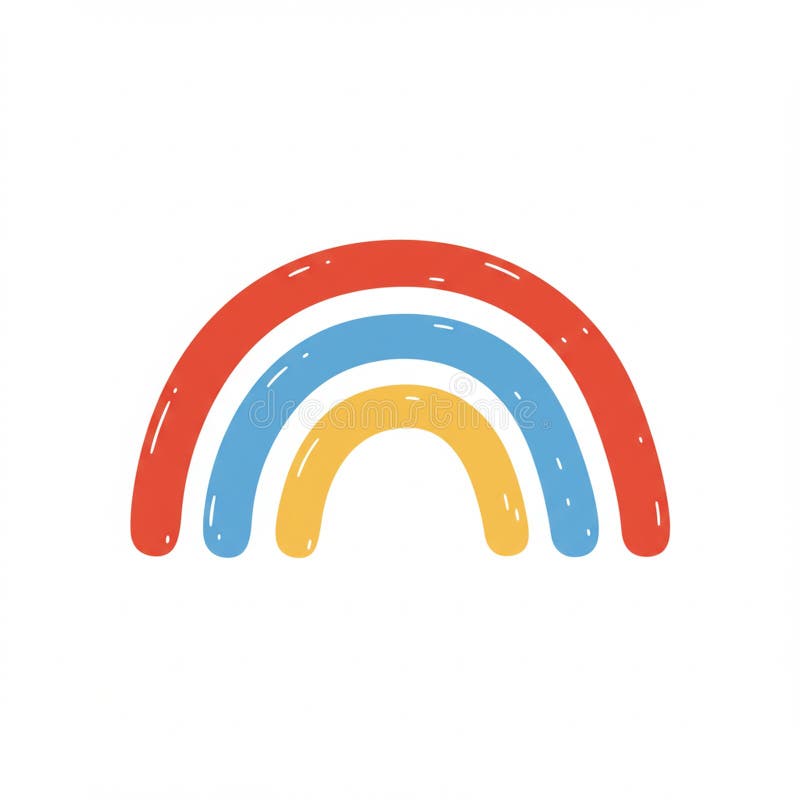 Minimalist Rainbow Illustration Stock Illustrations – 20,329 Minimalist ...