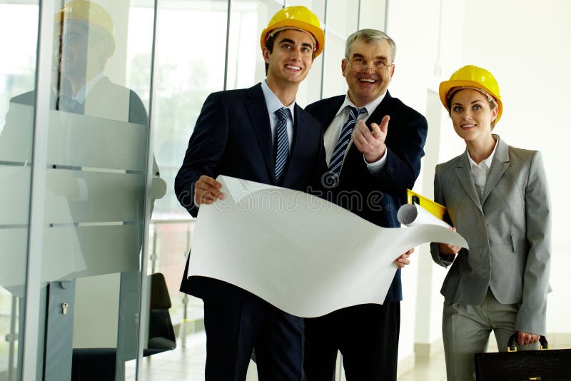 Architects at work stock photo. Image of expertise, career - 24308812