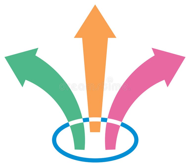 Logo Circle Three Arrows Stock Illustrations – 2,065 Logo Circle Three ...