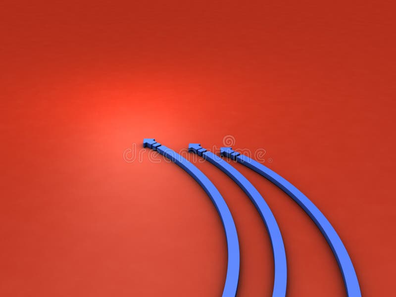 Three Arrows Moving Forward with a Large Bias To the Left. Abstract ...
