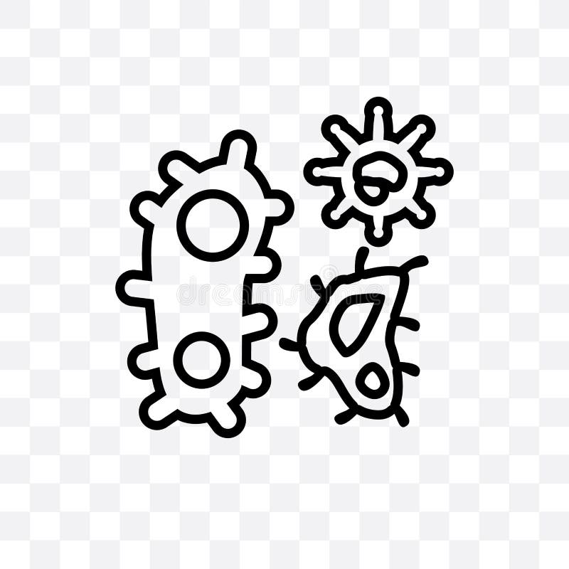 Bacteria Transparent Stock Illustrations – 4,633 Bacteria Transparent ...