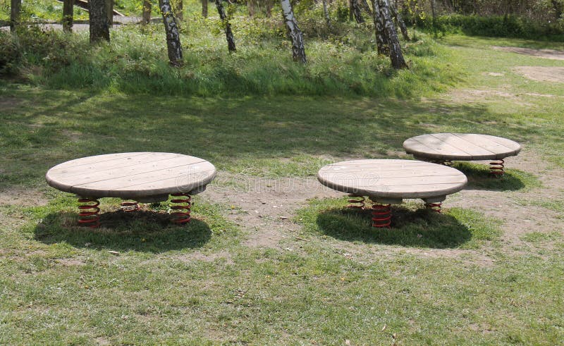 Three Balance Boards. stock photo. Image of happiness - 225449540