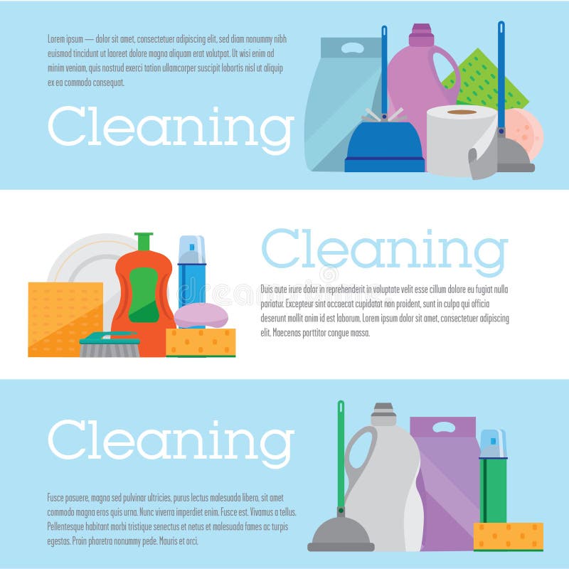 Cleaning Service Banners Stock Illustrations – 544 Cleaning Service ...