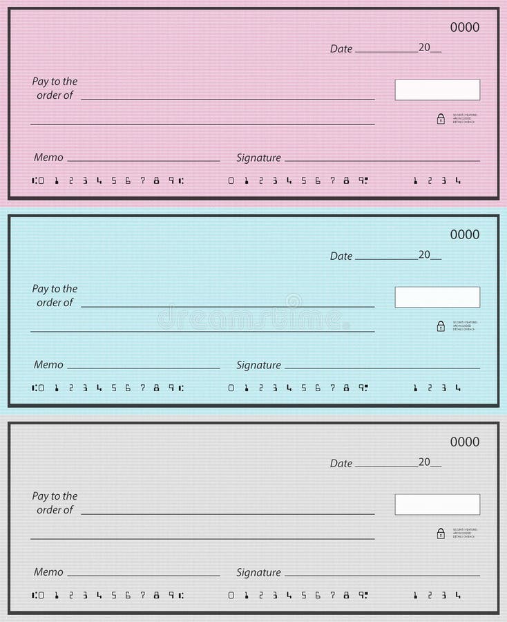 Euro cheque stock illustration. Illustration of banking - 4182949