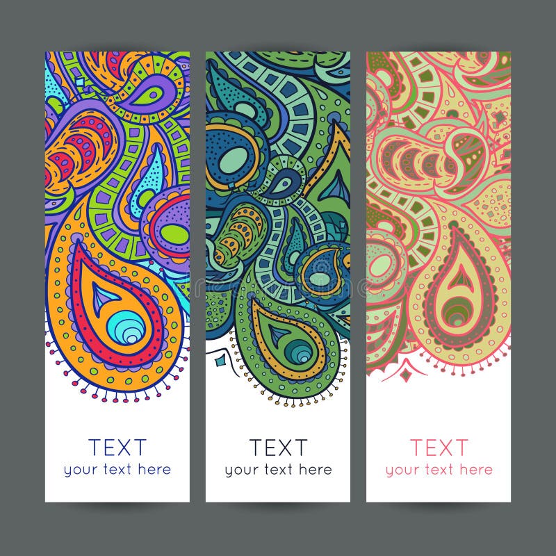 Three Banner Templates stock vector. Illustration of card - 65886788