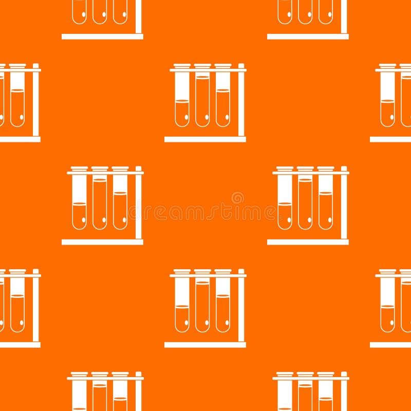 Three Beakers Pattern Seamless Stock Vector - Illustration of analyze ...
