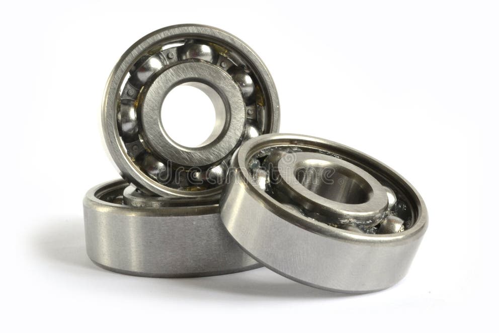 Three bearings stock photo. Image of industry, bearing - 123792344