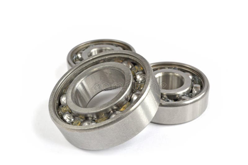 Three bearings stock photo. Image of abstract, motor - 92025908