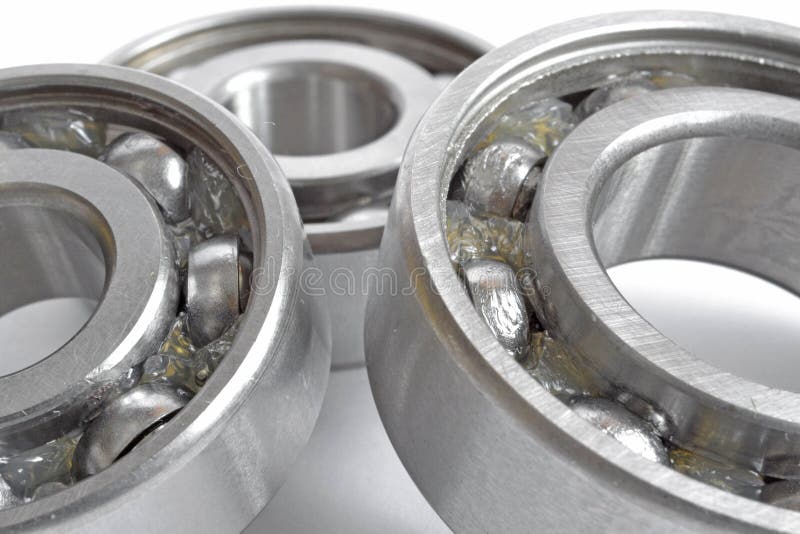 Three bearings stock image. Image of motor, technology - 94372511