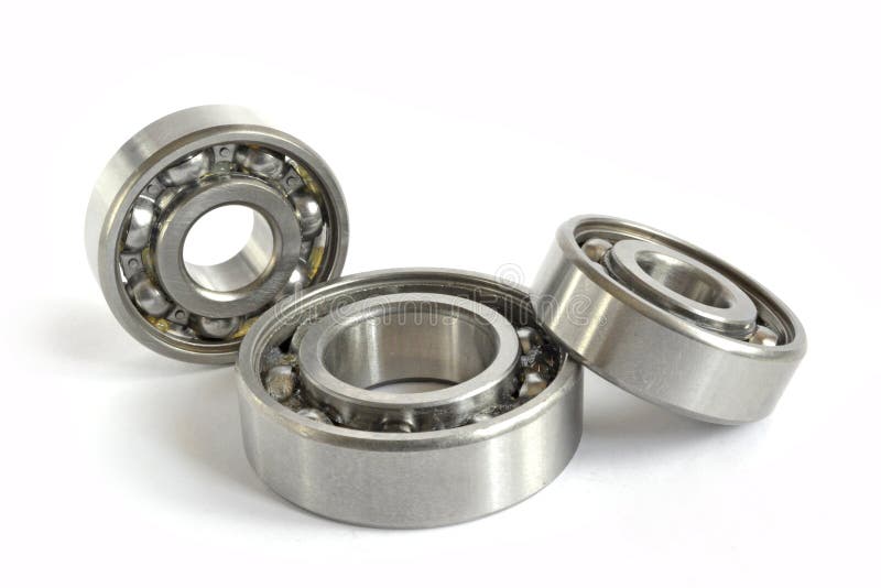 Three bearings stock photo. Image of abstract, motor - 97888682