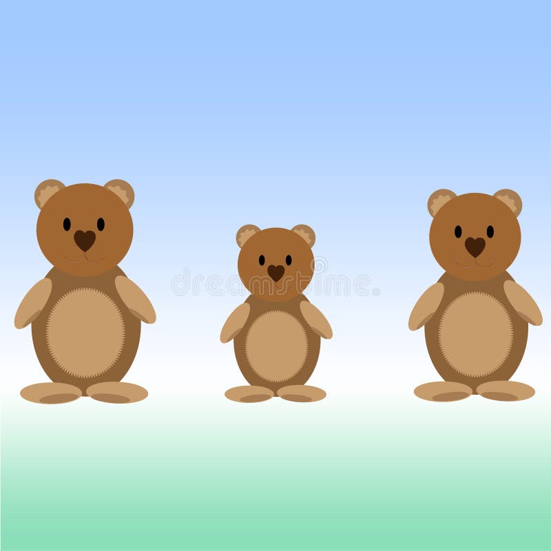 Three Bears Stock Illustrations – 343 Three Bears Stock Illustrations ...