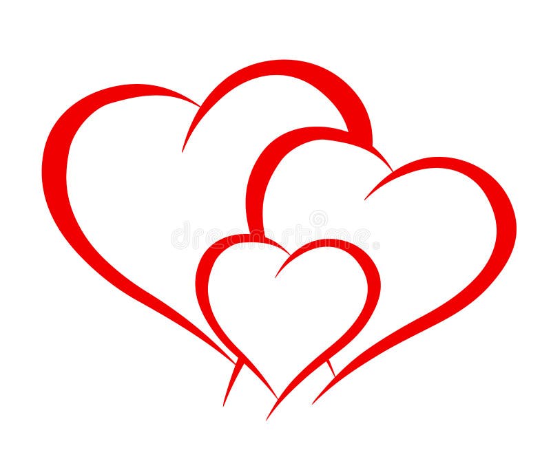Hearts Three Stock Illustrations – 15,714 Hearts Three Stock ...