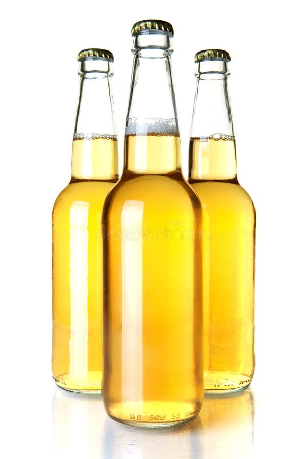 Three beer bottles stock image. Image of amber, condensation - 13687369