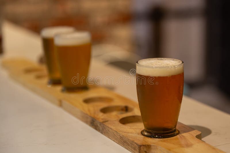 3 beer sampler stock image. Image of bier, samples, drink - 272914693