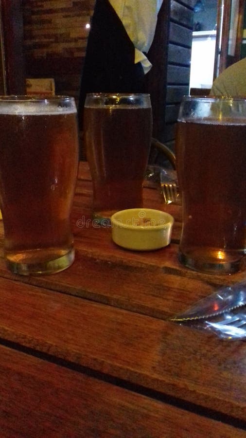 Three beers in the table stock image. Image of three - 164979545