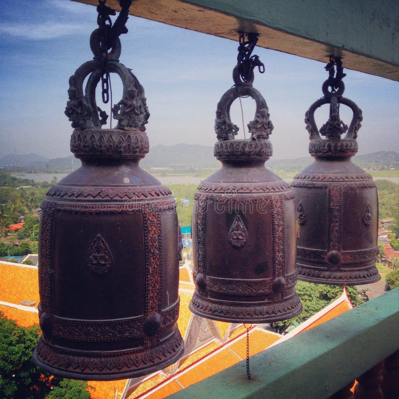 Three bells stock photo. Image of thai, black, nature - 44731646