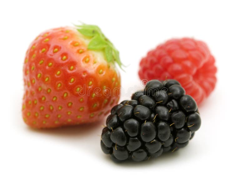 Three berries stock photo. Image of ripe, lustiness, product - 7321378
