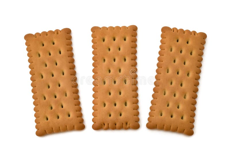 Three Biscuits stock image. Image of cereal, milk, dessert - 294349315