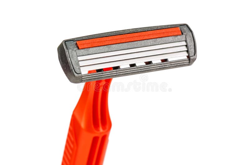Three blade razor stock photo. Image of care, blade, sharp - 84722436