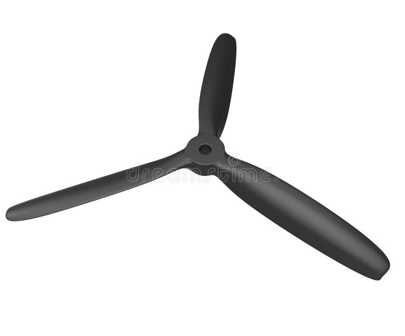 Three Blades Propeller - Vector Stock Vector - Illustration of ...