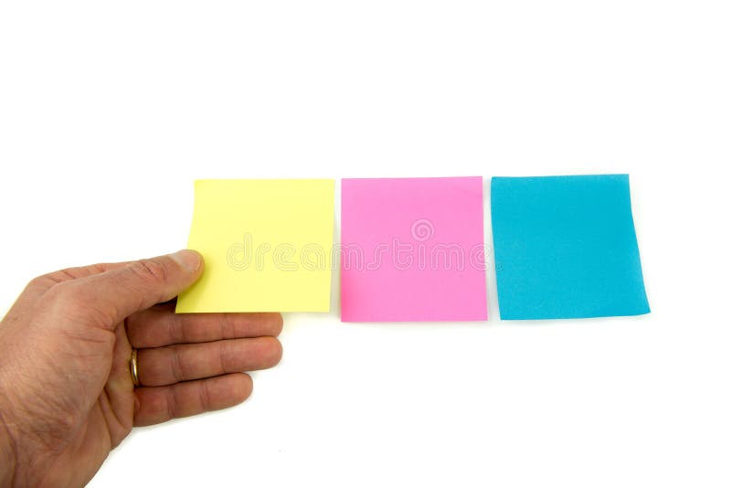 Color Post it Note with Wedding Rings and Heart Stock Photo - Image of ...