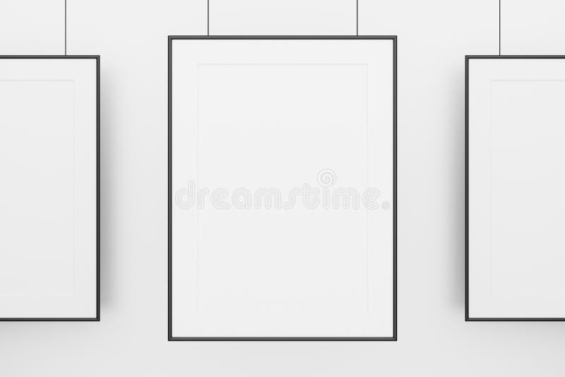 Three blank frame stock illustration. Illustration of cracked - 51129145