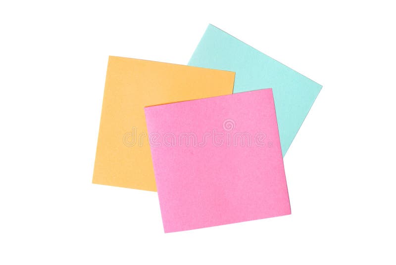 Stack of sticky notes stock image. Image of memory, board - 22749743