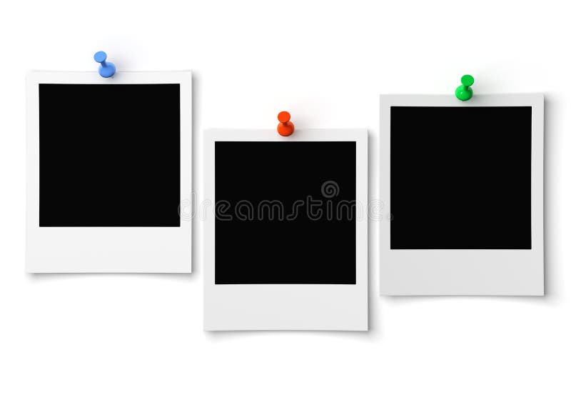 Polaroid photo frames stock vector. Illustration of group - 28673014