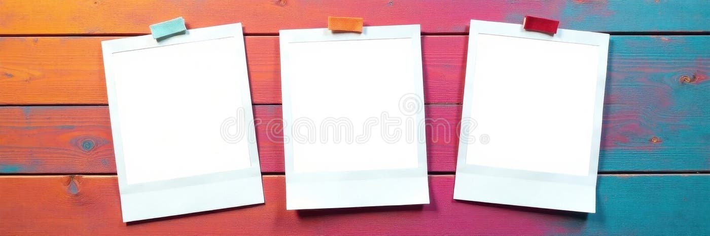 Three Polaroid Frames Stock Illustrations – 189 Three Polaroid Frames ...