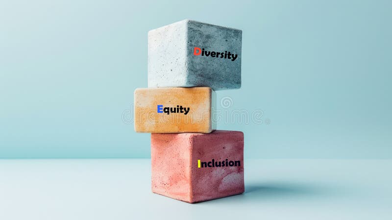 Diversity, Equity, and Inclusion Concepts Represented on Colorful ...