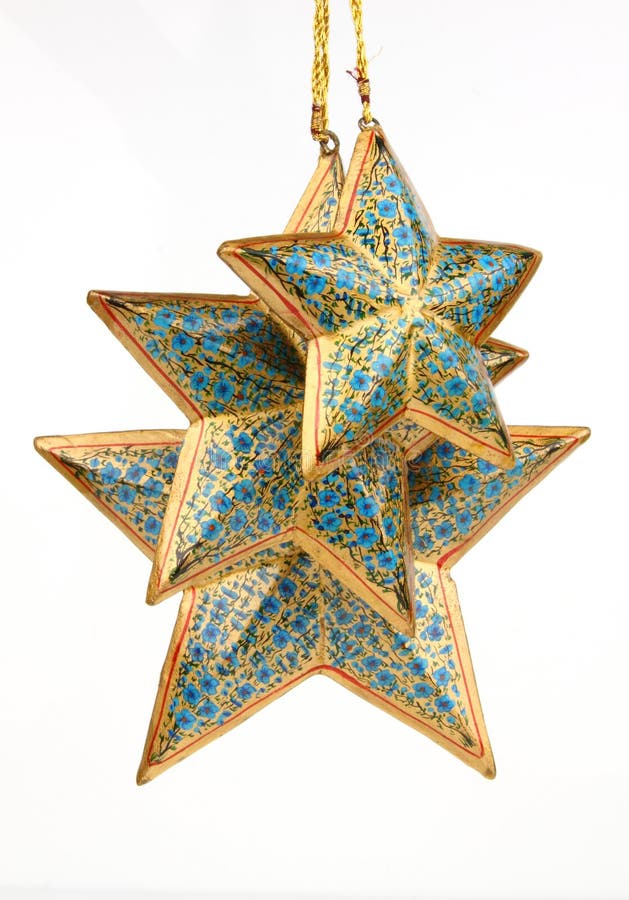 Three blue color stars stock image. Image of sign, creativity - 12141467