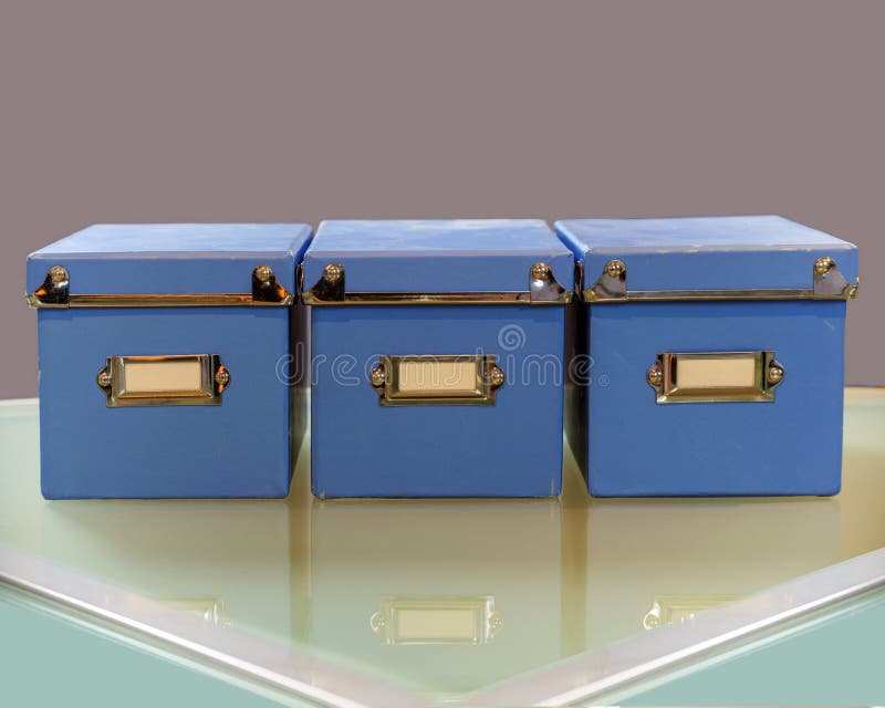 Storage boxes stock photo. Image of reciept, accounting - 67383068