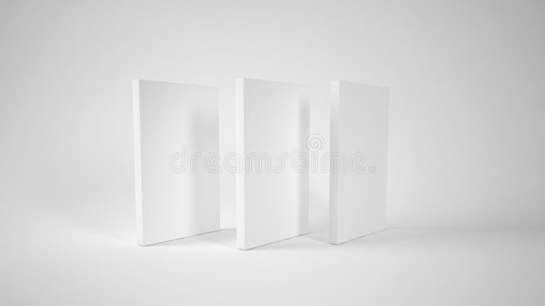 Three book template stock illustration. Illustration of series - 167132267