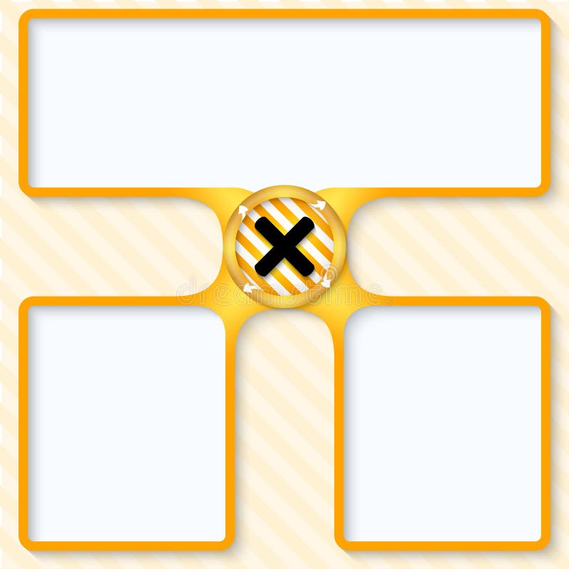 Set of three boxes stock vector. Illustration of icon - 34980949