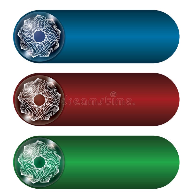 Three boxes stock vector. Illustration of sign, template - 33792911