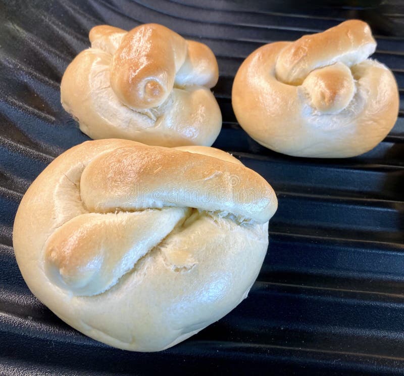 Bread Knot Rolls stock image. Image of baked, rolls - 265120341