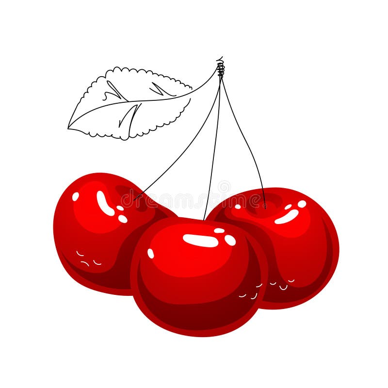 Animated Cherries Stock Illustrations – 158 Animated Cherries Stock ...